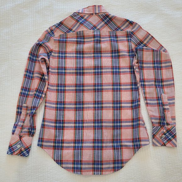 Huk A Poo | Tops | Vintage Plaid Shirt Button Down Blouse | Poshmark